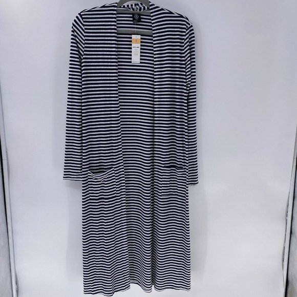 Agnes & Dora | Sweaters | Agnes Dora Navyivory Stripe Duster Cardigan ...